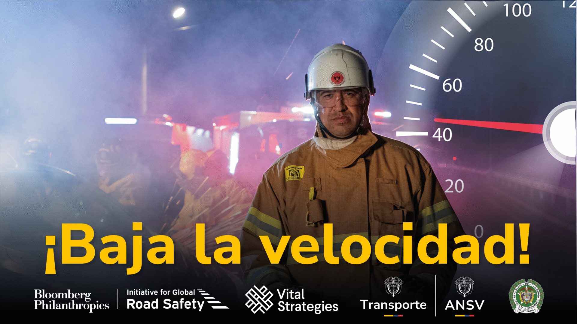 “Baja la velocidad”: campaña nacional para salvar vidas en las vías ...
