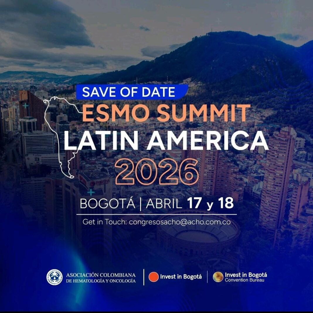ESMO Summit 2026 será en Bogotá - Nación Colombia